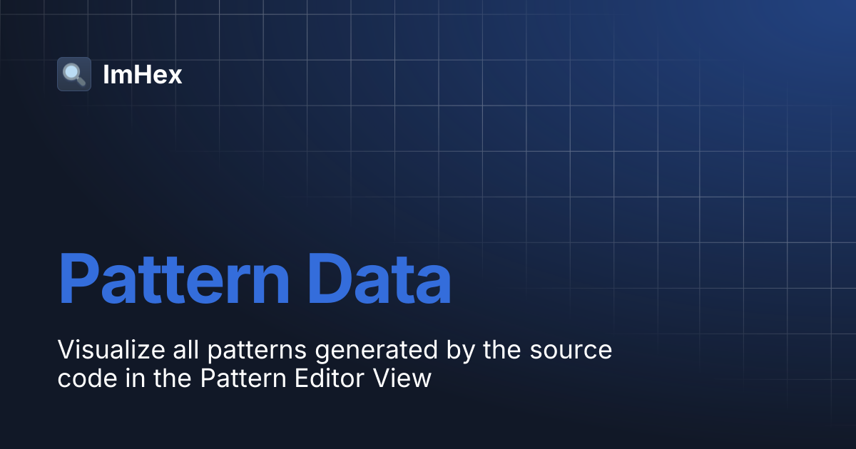Pattern Data | ImHex