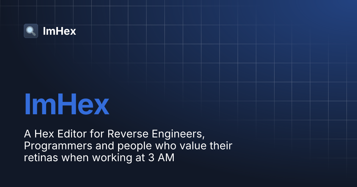 ImHex | ImHex